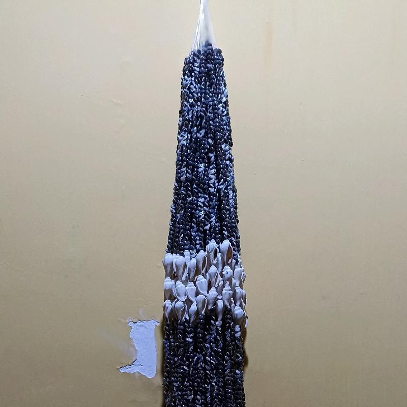 tirai kerang hitam putih isi 10 untai - Shop | Tokopedia