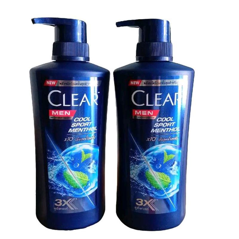 combo 2 chai clear, Dầu gội Clear Men Thái Lan chống gàu, dưỡng ...