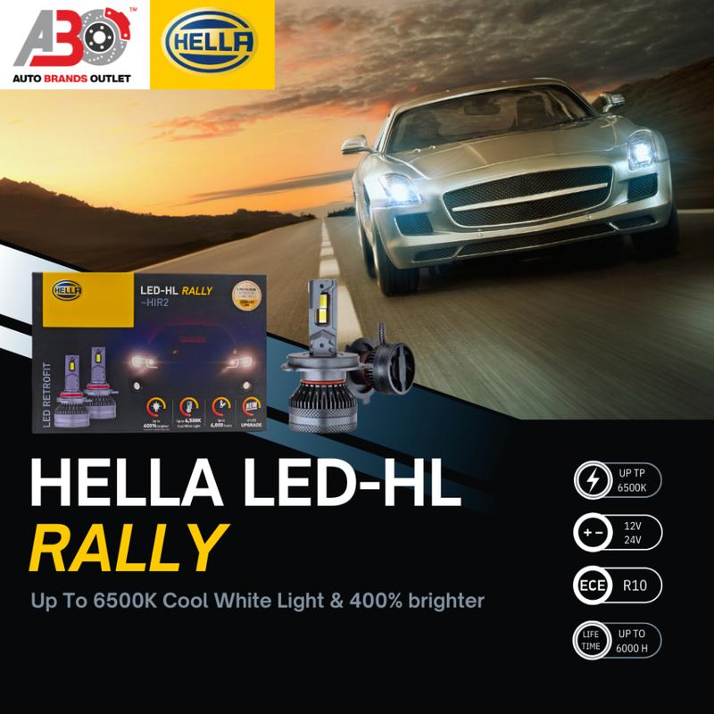 HELLA LED-HL Retrofit Rally 12V/24V 6500K 65W Headlight Bulb - TikTok ...