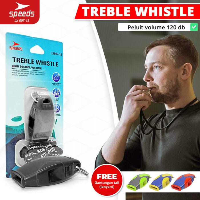 Promo SPEEDS Peluit Wasit Pluit Treble Whistle Olahraga Periwitan Alat ...