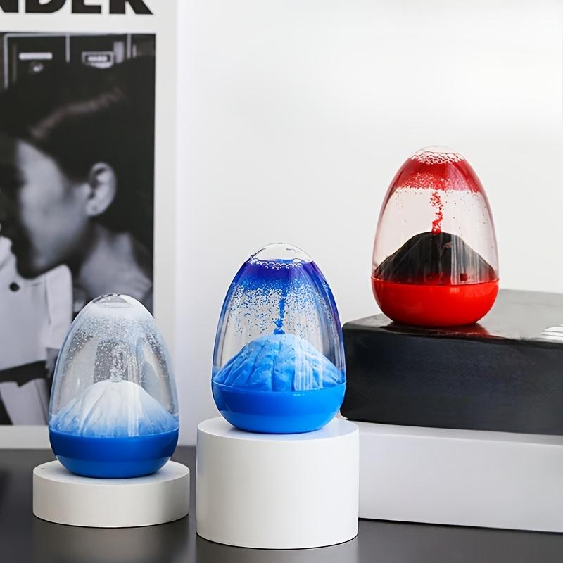 Creative Acrylic Liquid Motion Hourglass Sand Timer - Erupt & Wait ...