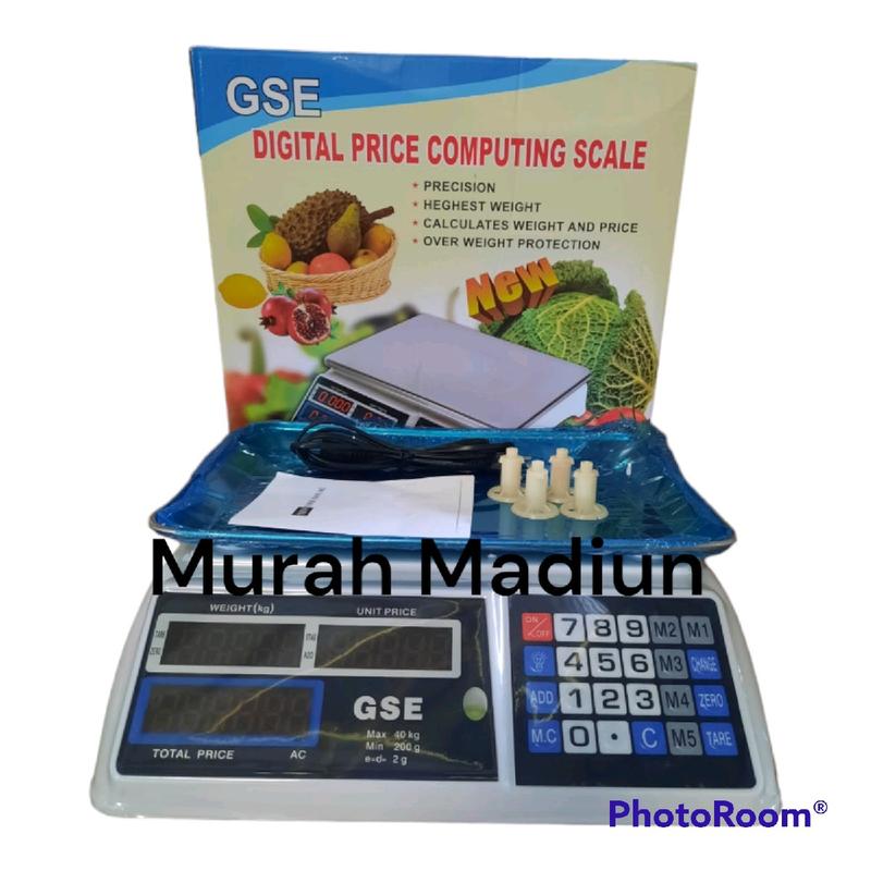 Timbangan Buah Digital 40KG / Timbangan Laundry Digital 40KG. - Shop ...