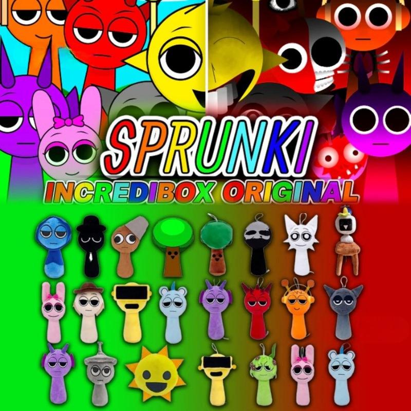 Sprunki Incredibox Sprunki plush toys Sprunki gift for kids - TikTok ...