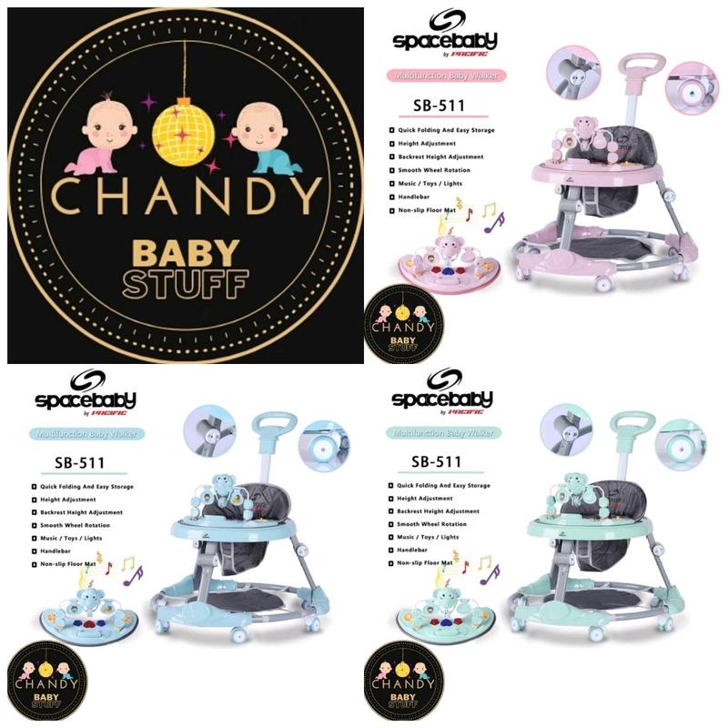 BABY WALKER SPACE BABY SB 511 Toys - Shop | Tokopedia