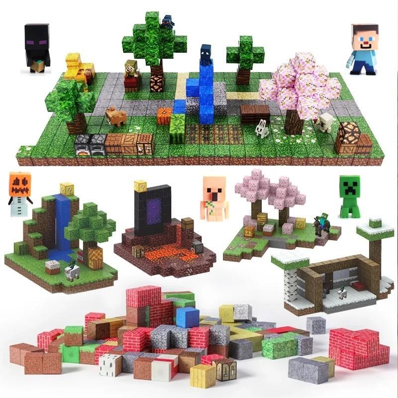 Mainan Blok Bangunan Minecraft, 2CM, 10pcs, Barangan DIY, Mainan ...