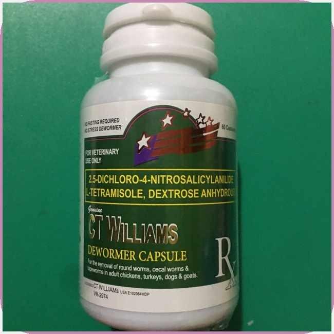 CT'Qb*Williams-Z~Dewormer:G%Capsule_C%for_G%Gamefowl_D%Sold_f%By_o ...