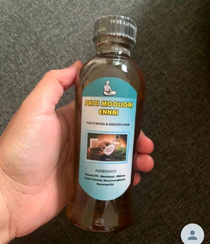 PATTI MOOLIGAI HAIR OIL Organic - TikTok Shop Malaysia