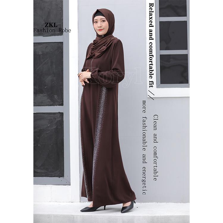 Comfortable Breathable Arabic Robe Hot Middle East Colorful Crystals ...