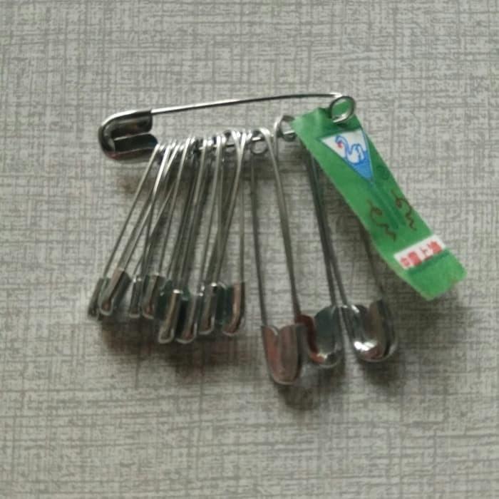Peniti Swan Stainless 1 Lusin isi P3k/ PMR - Shop | Tokopedia