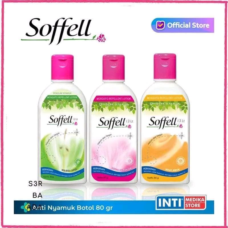 SOFFEL LOTION ANTI NYAMUK BOTOL 80gr - Shop | Tokopedia