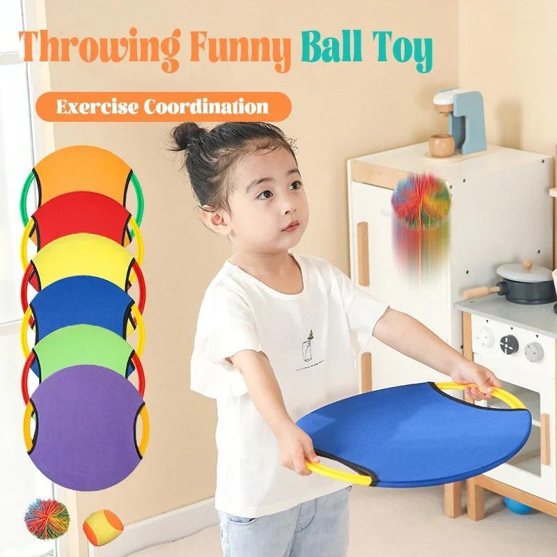 Children elastic ring throw and catch ball kindergarten sports - TikTok ...