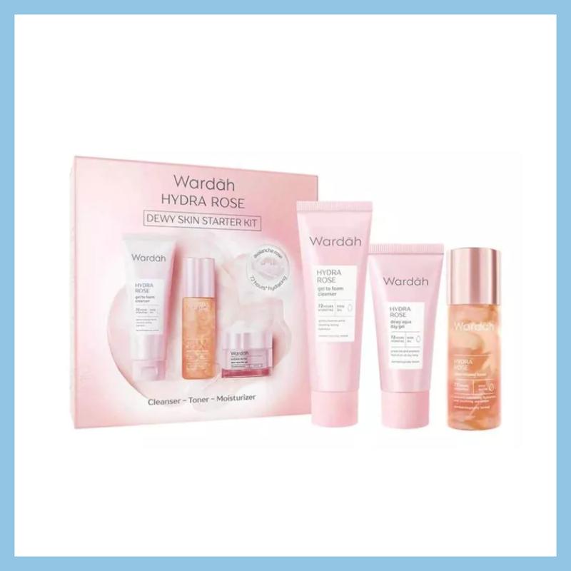 [PAKET] - WARDAH Hydra Rose Dewy Skin Starter Kit | Paket Wardah - Shop ...