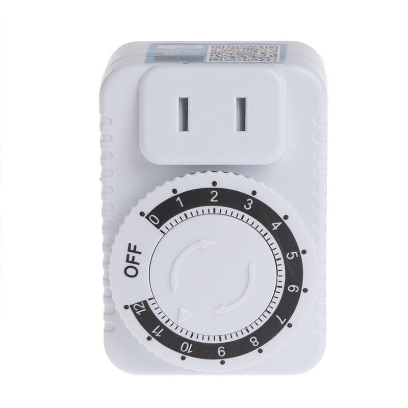 12 Hours Plastic Cyclics Timer Switches Kitchen Timers Outlet Loop ...