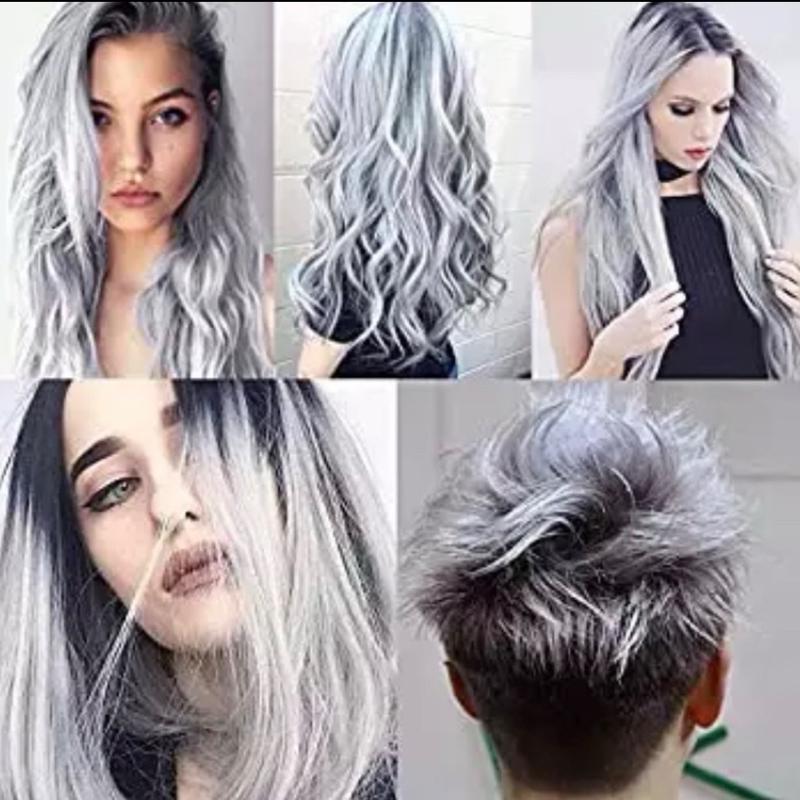 Bremod Haircolor 10.01 silver gray set with oxidizing Long-lasting ...