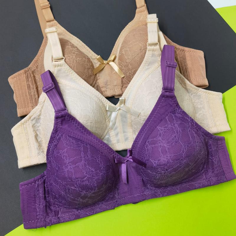 Wireless Bra Women Non-wired Plus Size Bra 34~46 Cup BCD Ful - TikTok ...