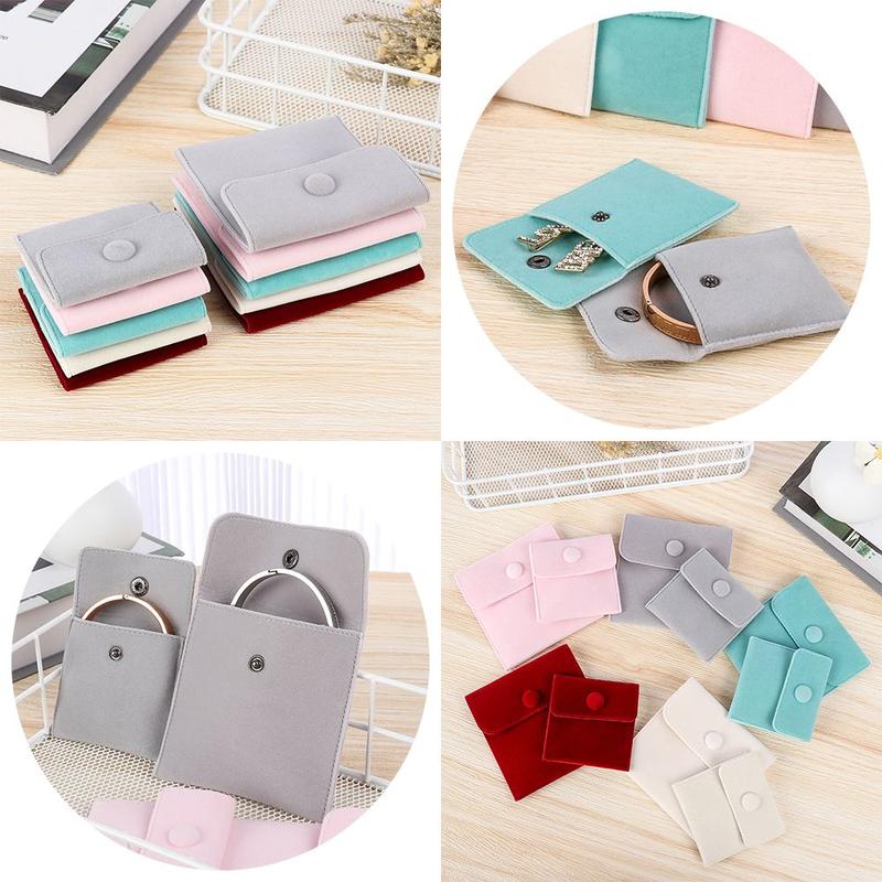 New Snap Gift Storage Pouch Packaging Bag Bracelet Bag Necklace ...