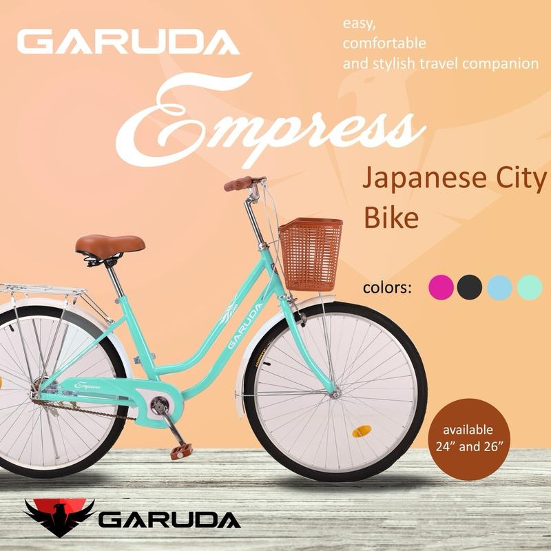 Garuda Korean/ Japanese Style bike city bike with basket internal ...