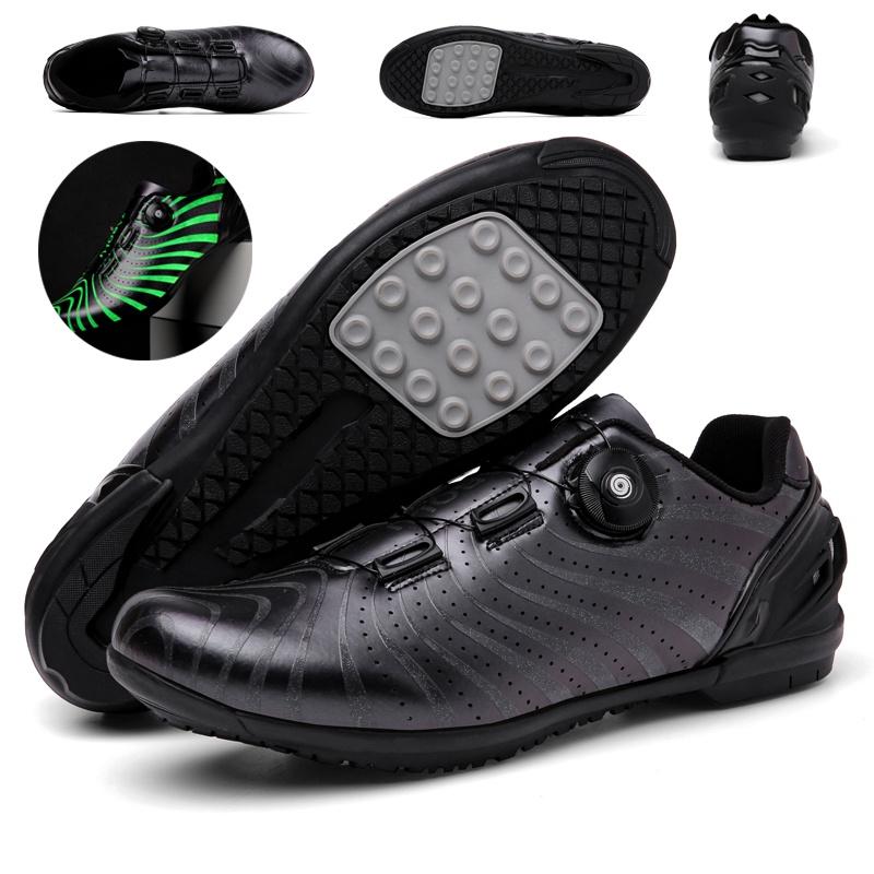 Outdoor unisex non cleats cycling shoes pedal mountain bike shoes ...