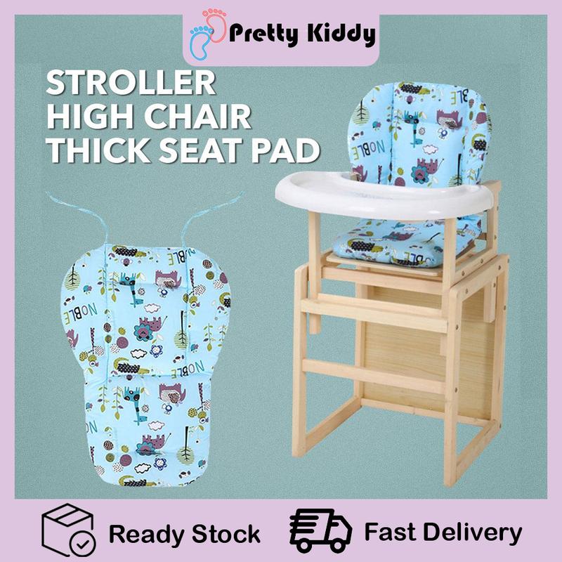 Stroller High Chair Thick Seat Pad Thick Star Print Liner Seat - TikTok ...