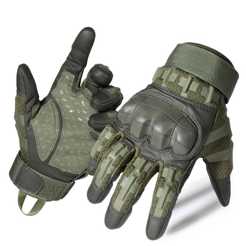 Outdoor Sports Gloves, High Sensitivity Touch Screen Pu Leather ...