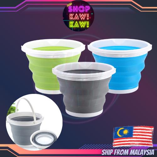 ShopKawKaw | Foldable Bucket Foldable Pail Collapsible Bucke - TikTok ...