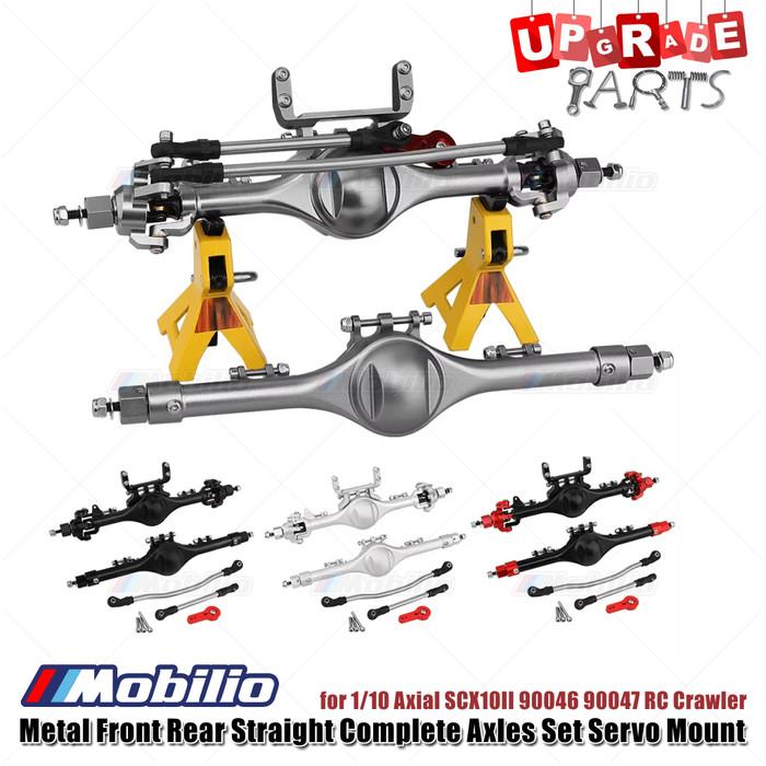 Jual Upgrade Part Metal Front Rear Straight Complete Axles Set Servo ...