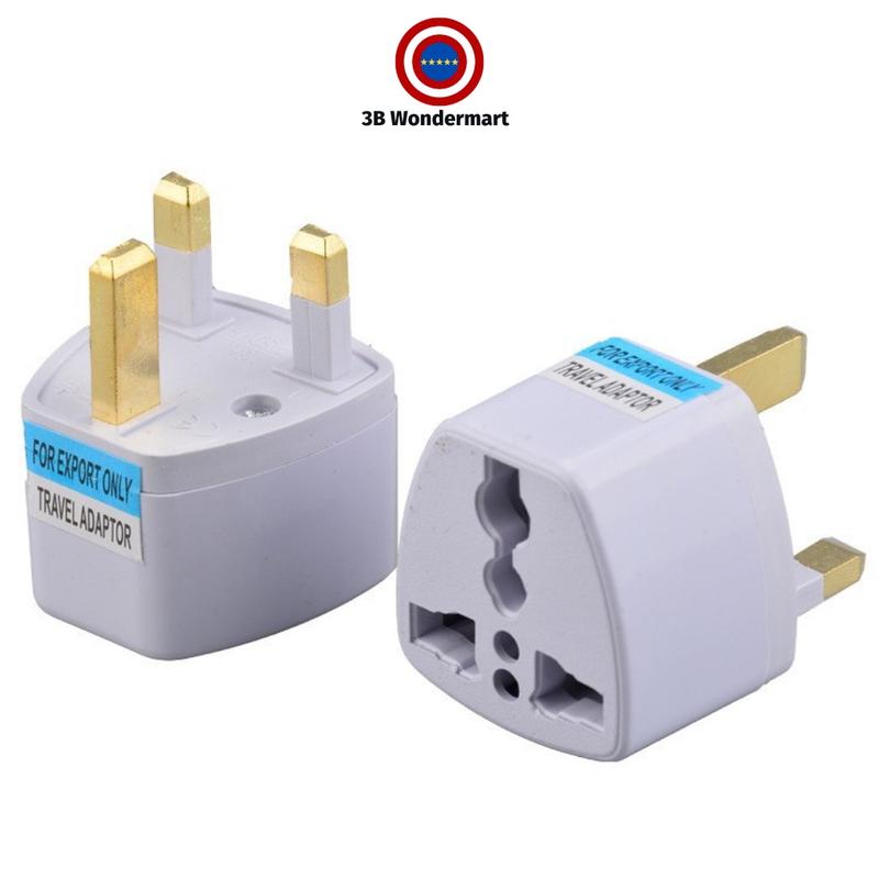 Universal 3 Pin Plug Adapter 2 Pin US EU CHINA Multi Pin To Malaysia ...