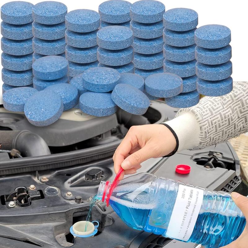 200 count Windshield Washer Fluid Tablets,Wiper Fluid Concentrate,1 ...