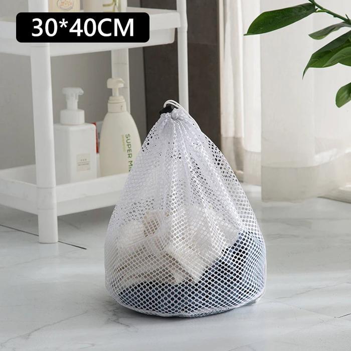 Jaring Laundry Bag Serut Jaring Baju Kotor Kantong Jaring Bra Laundry ...