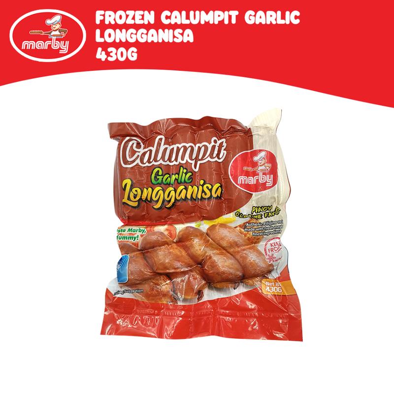 Marby Frozen: Calumpit Garlic Longganisa - 430 grams - TikTok Shop ...