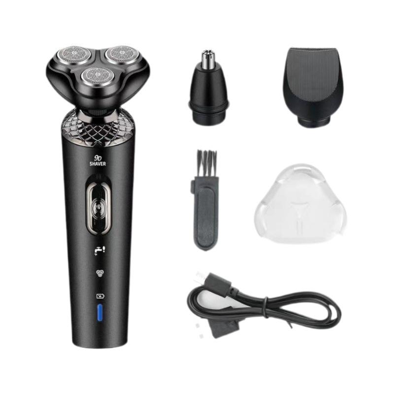 Electric Shaver, Electric Nose Hair Trimmer, Three in One Electric ...