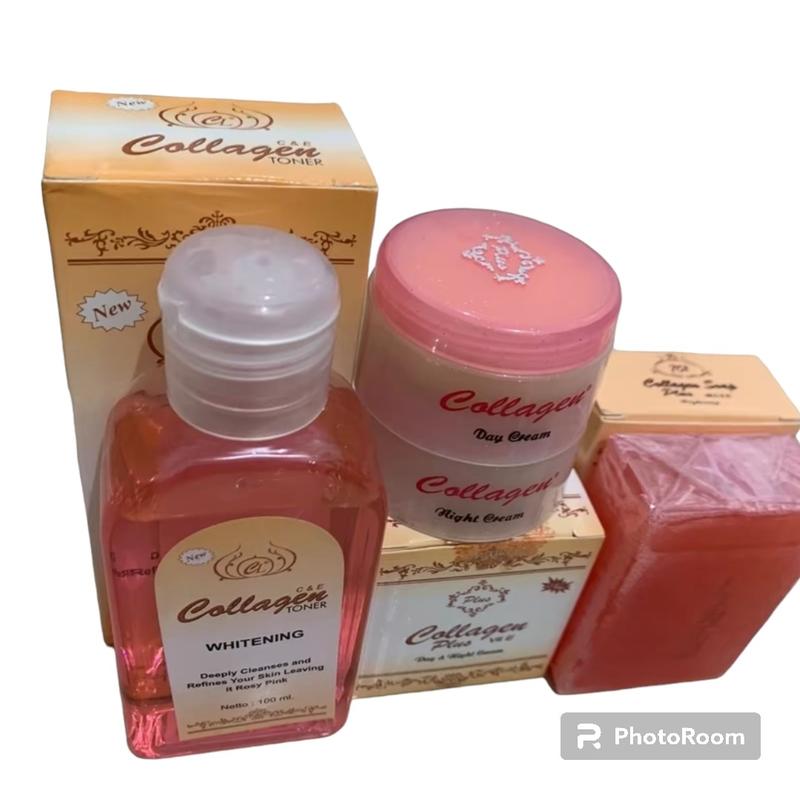701 Collagen Set (toner,cream,soap) All Skin Types - TikTok Shop ...