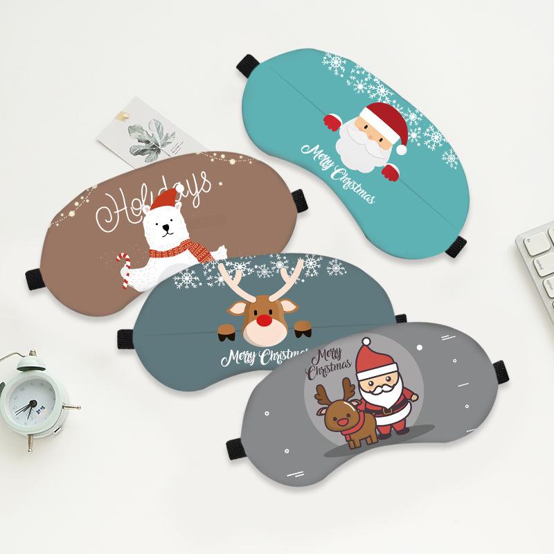 Sleep Eye Mask Plush Eye Cover Kids Sleeping Mask Cartoon Travel ...