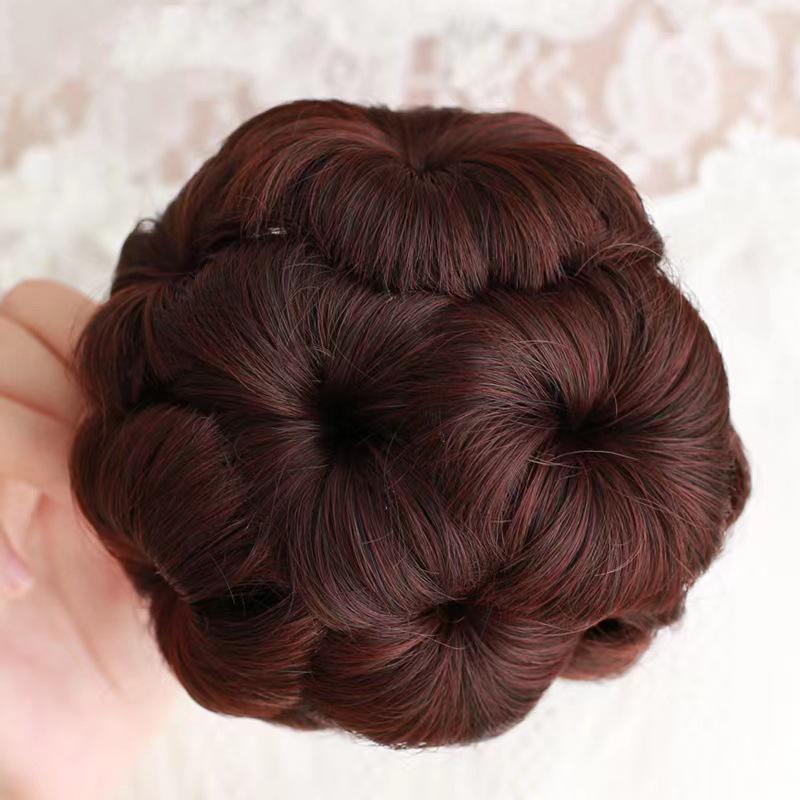 Simple Style Wigs For Women Synthetic Hair Extensions Roller - TikTok ...