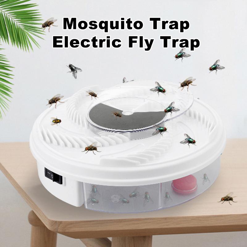 Electric Fly Trap Pest Device Gnat Flying Insect Catcher Plug-Play ...