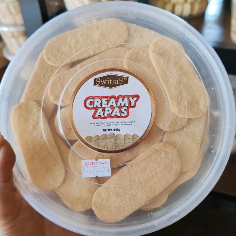 SWITSIS CREAMY APAS BREAD 440g - TikTok Shop Philippines