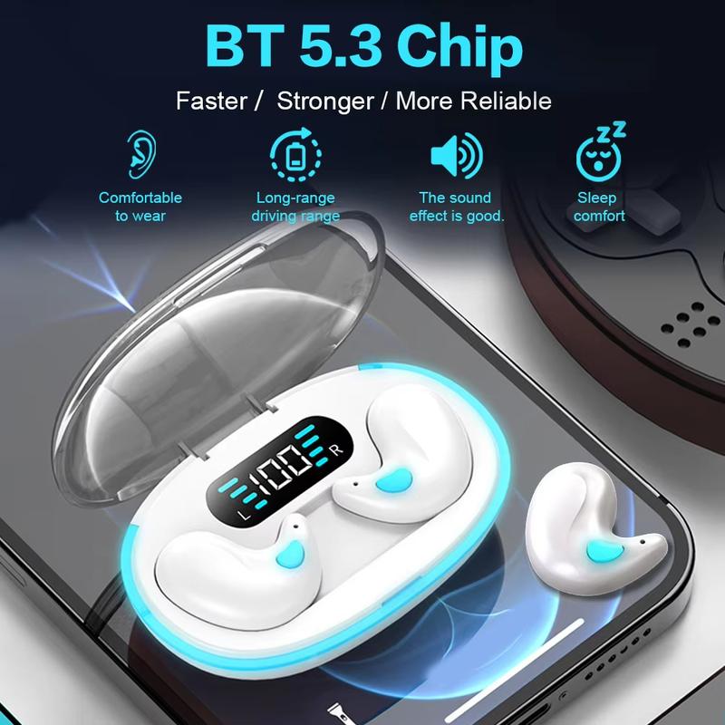 TWS Bluetooth X55 Headset dengan Mic Kontrol Sentuh Tidur Kualitas ...
