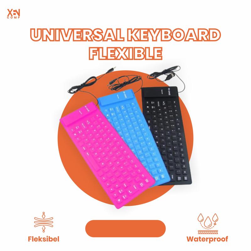 Keyboard Flexible USB Wired Universal Plug and Play for Laptop - Shop ...