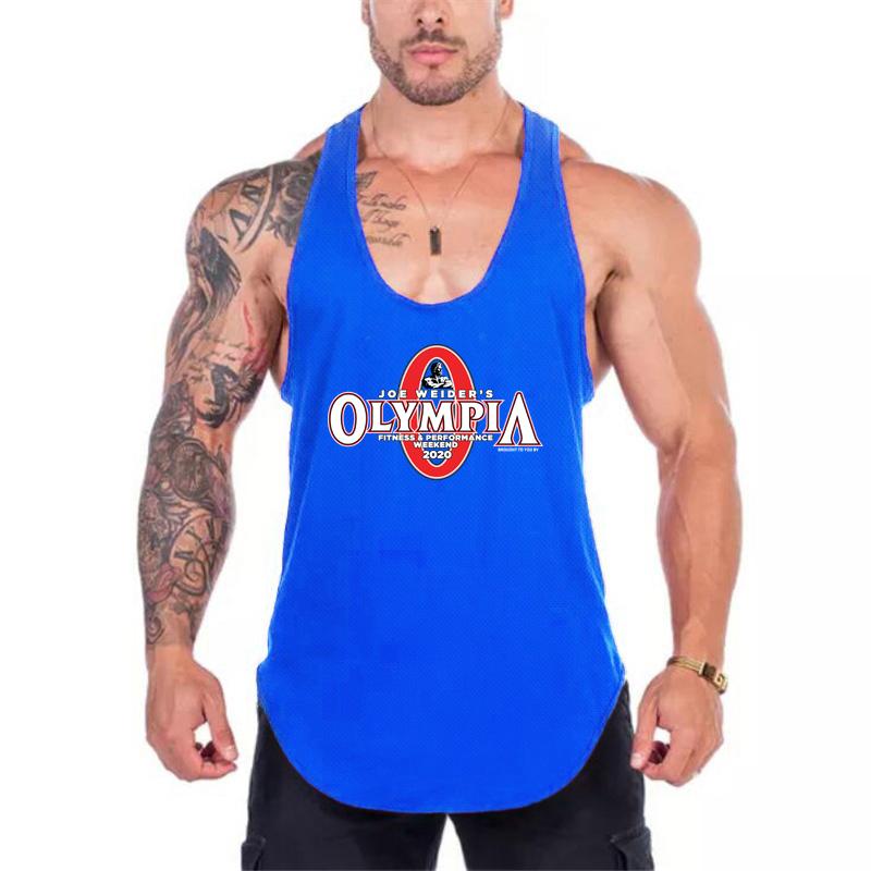 Men Summer Gym Clothing Fitness Sports Stringer Tank Top Men - TikTok ...