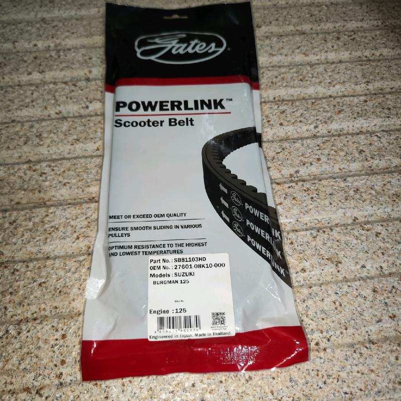 POWERLINK SCOOTER BELT BURGMAN 125 ( BELT DRIVE 08k10) ENGIN - TikTok ...