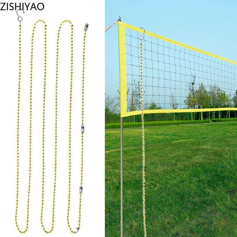 ZISHIYAO Referee 2.5m/8.2ft Volleyball Net Height Chain Measure ...