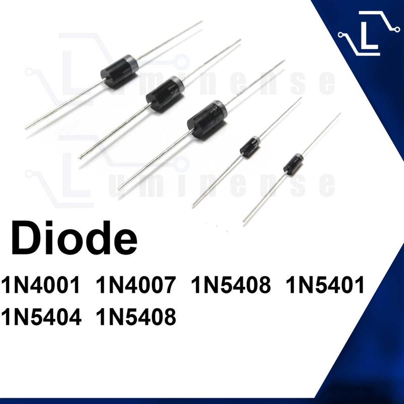 [Luminense] 5 pcs Diode 1N4001 1N4007 1N5408 1N5401 1N5404 - TikTok ...