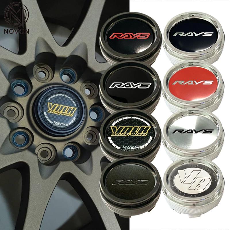 Car modification 1PC 66mm rays center caps wheel Rays Volk wheel ...