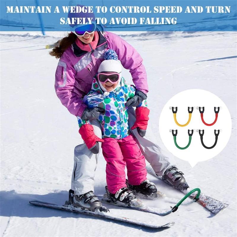 Ski Tip Connector & Ski Clip Skiing Training Aid - Easy to Install ...