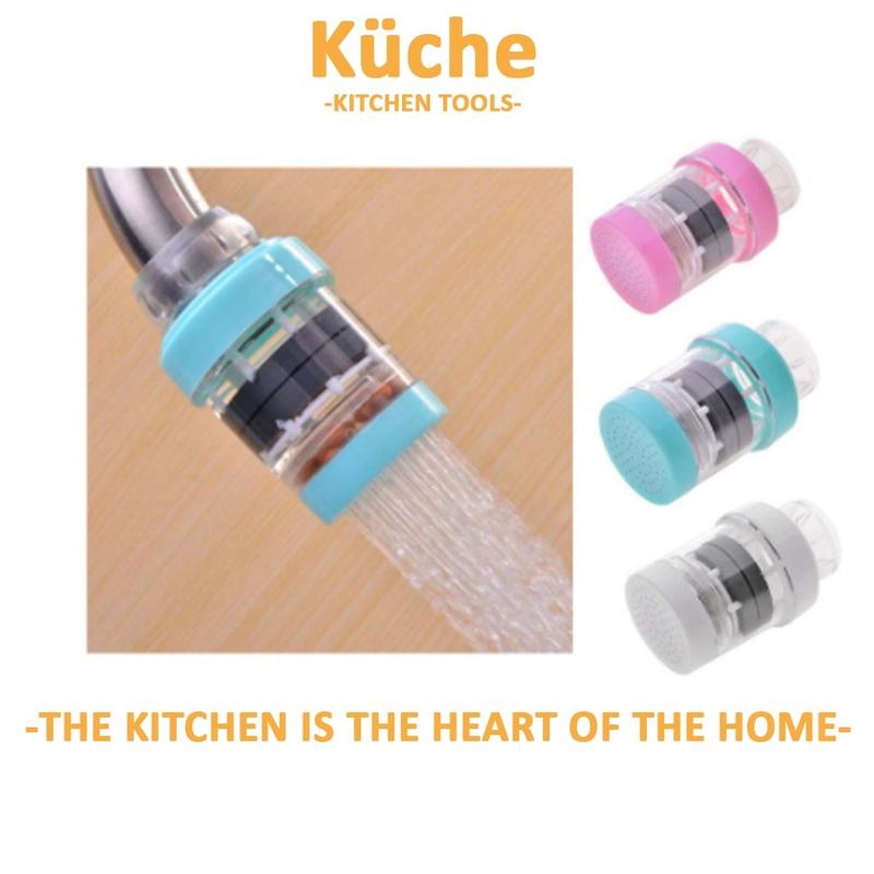 KUCHE Filter Tap Anti Splash Water Saving Tap Faucet Shower Bath ...