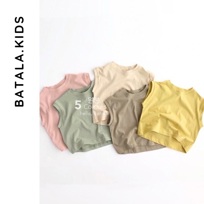 Áo BA LỖ COTTON cho bé Batala kids, ÁO SÁT NÁCH 5 MÀU cho b - TikTok ...
