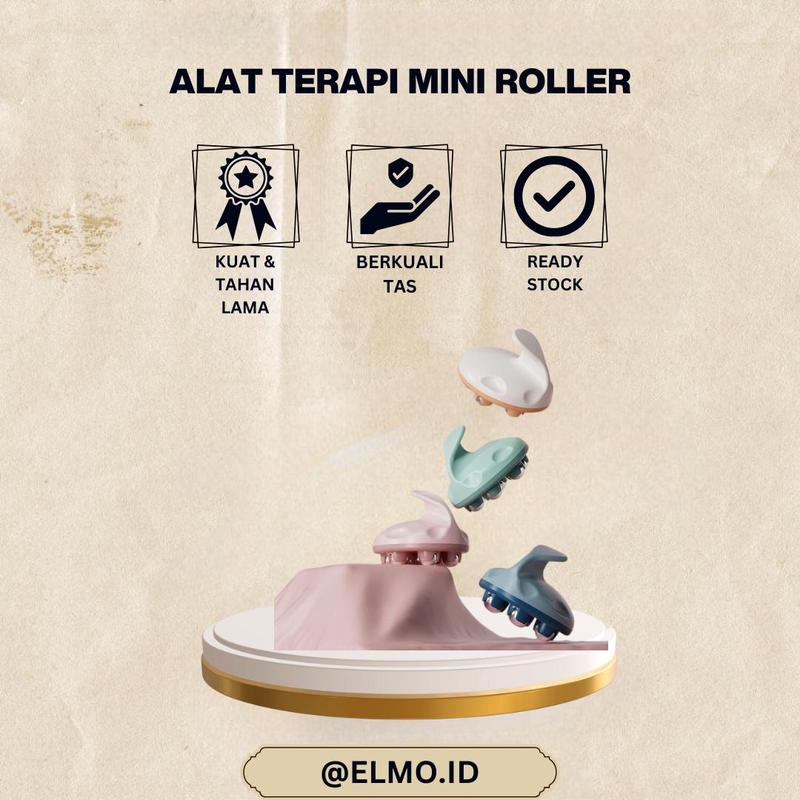 Alat Terapi Mini Roller / Alat Pijat Massage Punggung Steel Tubuh ...
