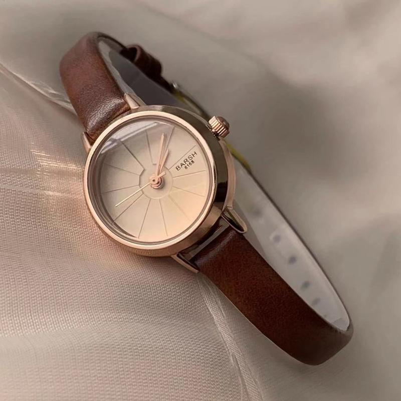 Jam Tangan Kuarza untuk Wanita, Mampu Milik dan Mewah, Dail Bulat ...