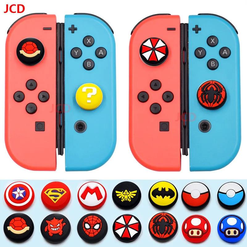 4PCS Silicone Rubber Thumb Grip Caps for Nintendo Switch Lit - TikTok ...