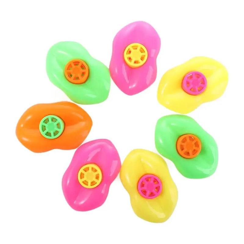 1PCS Funny Plastic Lip Whistles Musical Instrument Toys For Children ...